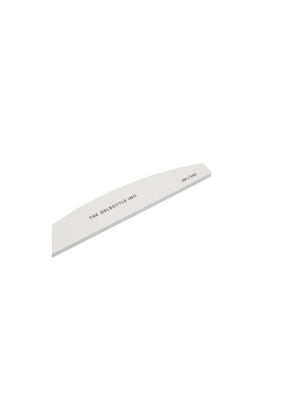 180/240 Half-Moon Nail Files – Gentle Nail Shaping & Refinement for ...